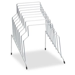 Fellowes Wire Step File Organizer, Silver - Adorama