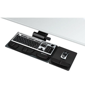 Fellowes Professional Series Premier Keyboard Tray, Black 8036001