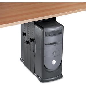 Fellowes Professional Series Under Desk CPU Support, Black - Adorama