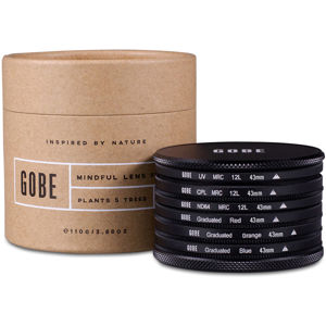 Gobe The Basics 1Peak 43mm Japan Optics 12-Layer MRC 6-Piece Filter Kit ...