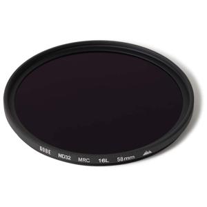 Gobe ND32 58mm 16-Layer MRC 1.5 (5 Stops) Neutral Density Filter