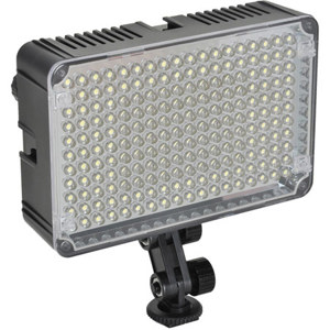 GiSTEQ Flashmate F-198 LED Video Light, 198 LEDs, Brightness Control
