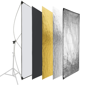 Glow Reflector Panel 35 x 70" (90 x 179cm) With Wind-Proof Fabric RP-3570-K