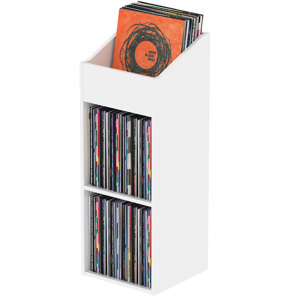 Glorious Record Rack 330, White RECORD-RACK-330-WHT - Adorama