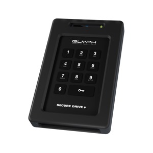 Glyph Technologies SecureDrive+ 1TB USB 3.2 Encrypted External HDD with ...