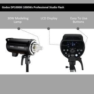 Godox DP1000III 1000Ws Professional Studio Flash DP1000III - Adorama