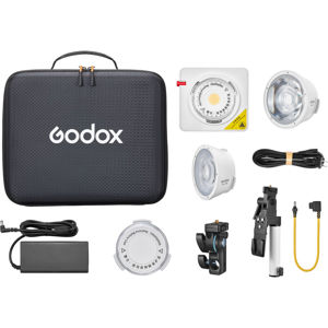 Godox ML100Bi Bi-Color Portable LED Light (15 & 36 Lens & V-Mount ...