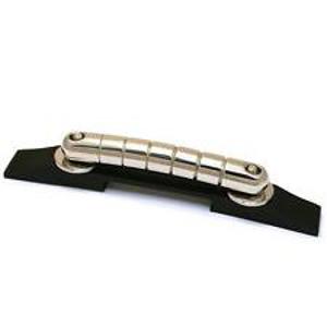 Gretsch Rocking Bar Bridge Assembly with Rosewood Base, Chrome