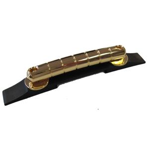 Gretsch Rocking Bar Bridge Assembly with Ebony Base, Gold 0062845000