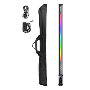 GVM BD100D 30W RGB LED Tube Wand Light with Internal Battery - Adorama