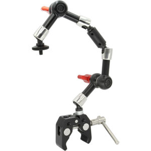 GyroVu Adjustable Clamp Mount, Dual Heavy Duty 7" Articulated Arm ...