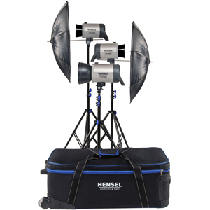 Hensel Integra 500 Plus Freemask 3 Light Kit - Adorama