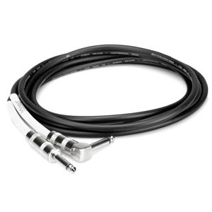 Hosa Technology Hosa Straight to Right-Angle Guitar Cable, 15' GTR-215R