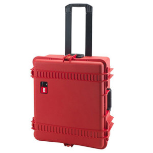 HPRC 2700 Wheeled Hard Case with Empty Interior, Red HPRC2700WEMPRED