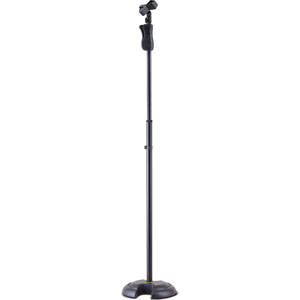 Hercules Stands MS201B EZ Grip H-Base Microphone Stand with EZ Mic Clip