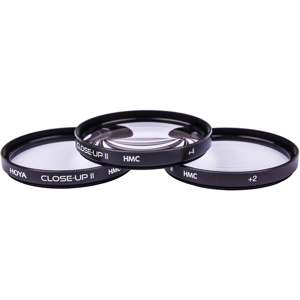 Hoya 46mm HMC Close-Up Filter Set II, Includes +1, +2 and +4 Diopter ...