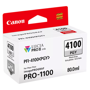 Canon PFI-4100 80ml Pigment Ink Tank for imagePROGRAF PRO-1100, Photo ...
