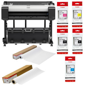 Canon imagePROGRAF TM-305 36" Health & Safety Large Format Printer Bundle