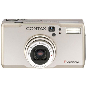 Used Contax Tvs Digital Zoom Camera, Silver Finish, 5.0 Megapixel, 3x ...