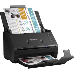 Epson WorkForce ES-500W II Wireless Duplex Desktop Document Scanner ...