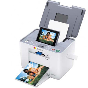 Epson PictureMate Dash PM 260, Fast One Touch 4x6" Inkjet Printer, with ...
