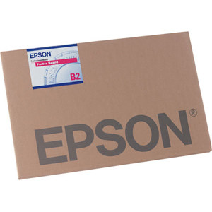 Epson Enhanced Matte Poster Board Inkjet Paper, 1.2mm Thick, 24x30", 10 ...