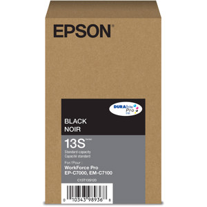 Epson DURABrite Pro T13S Standard Black Ink Cartridge for EP-C7000 and ...