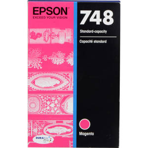 Epson 748 Standard Capacity Magenta Ink Cartridge T748320 - Adorama