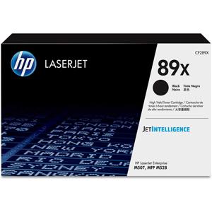 HP 89X High Yield Original LaserJet Toner Cartridge, Black CF289X