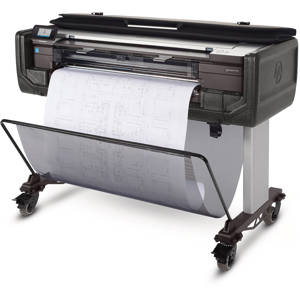 HP DesignJet T730 Wireless Plotter Printer - 36" with Security Features ...