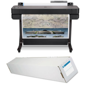 HP DesignJet T630 Large Format Printer, 36" Color Inkjet Plotter ...