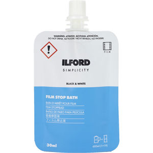 Ilford SIMPLICITY Stop Bath, 30mL Sachet, 5-Pack 1178889 - Adorama