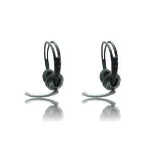 iMicro 2 Pack SP-IMME282 Wired USB Headphones with Microphone and ...
