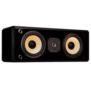 Induction Dynamics C2 2-Way Center Channel Speaker, Black Gloss C2-BG