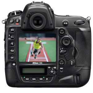 Used Nikon D4 16.2 Megapixel Full Frame Digital SLR Camera Body