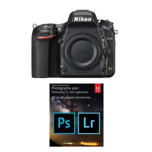 Nikon D750 DSLR Camera Body W/Adobe Creative Cloud with 20GB Cloud ...