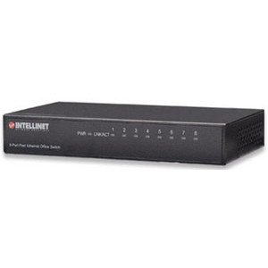 Intellinet 8-Port 10/100 Mbps Fast Ethernet Office Switch - Adorama