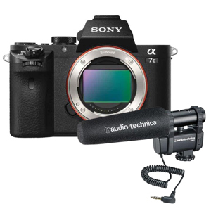 Sony Alpha a7II Mirrorless Digital Camera Body with Audio-Technica ...