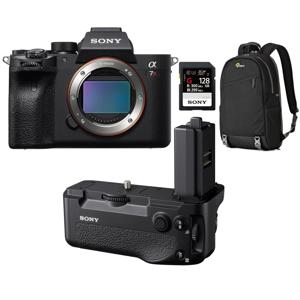 Sony Alpha a7R IV Mirrorless Camera, Bundle with VG-C4EM Battery Grip