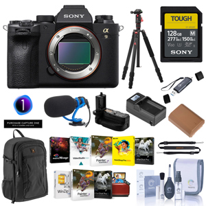 Sony Alpha a9 II Mirrorless Camera, Bundle with Accessories Kit ILCE9M2/B E