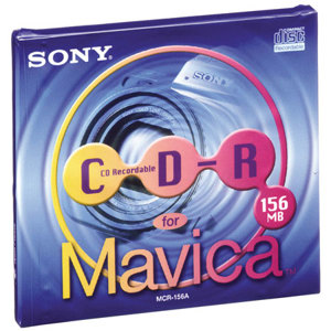 Sony 156mb 3.5" (8cm) CD-R Compact Disc Recordable Media for Mavica MVC ...