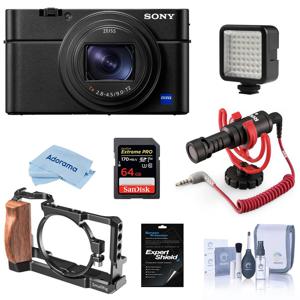 Sony Cyber-shot DSC-RX100 VII Digital Camera - Bundle With RODE ...