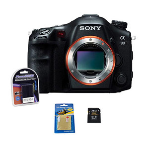 Sony SLT-A99V Camera with Premium Accessory Bundle SLT-A99V B