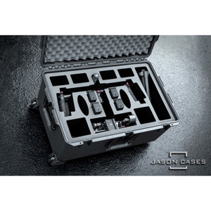 Jason Cases Wheeled Hard Case with Foam for DJI Ronin-M 3-Axis Gimbal ...