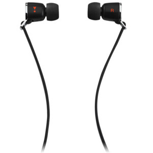 JBL J33 Premium In-Ear Headphones with Pure Bass, Black J33 BLK