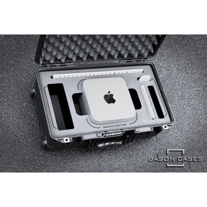 Jason Cases Waterproof Wheeled Hard Case w/Laser-Cut Foam for Apple Mac ...