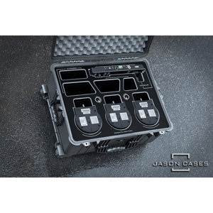 Jason Cases Wheeled Hard Case with Laser-Cut Foam for 3x PTZOptics SDI ...