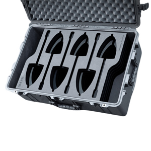 Jason Cases Waterproof Wheeled Hard Case with Foam for Shure MX412 6 ...