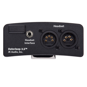 JK Audio Outerloop Wireless Universal Intercom Belt Pack, 4P & 5P XLR ...