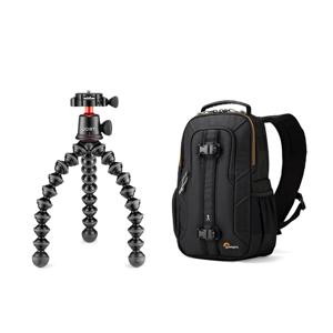 JOBY GorillaPod 3K PRO Kit, Includes Stand & BallHead with QR Plate w ...